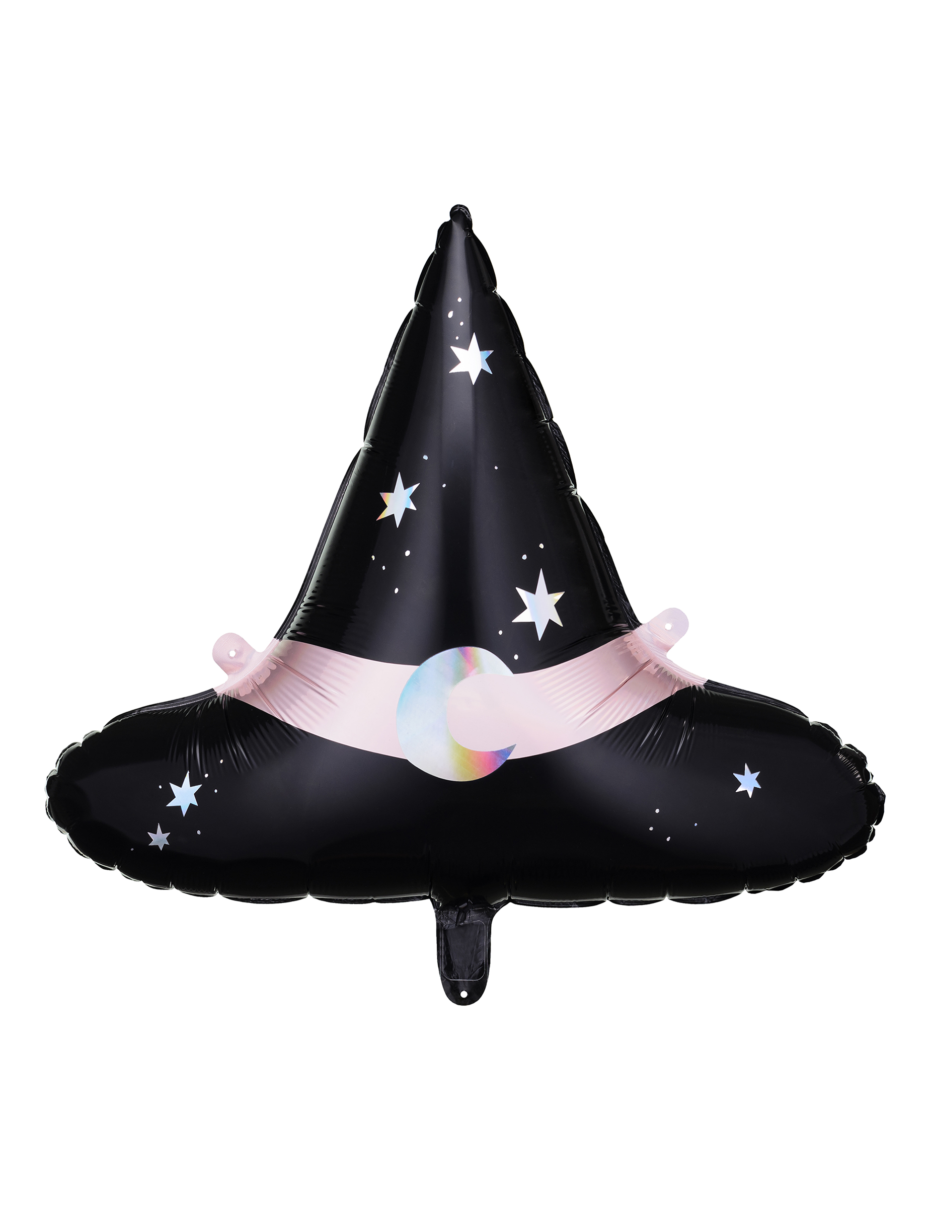 Palloncino alluminio cappello da strega con stelle - Vegaooparty